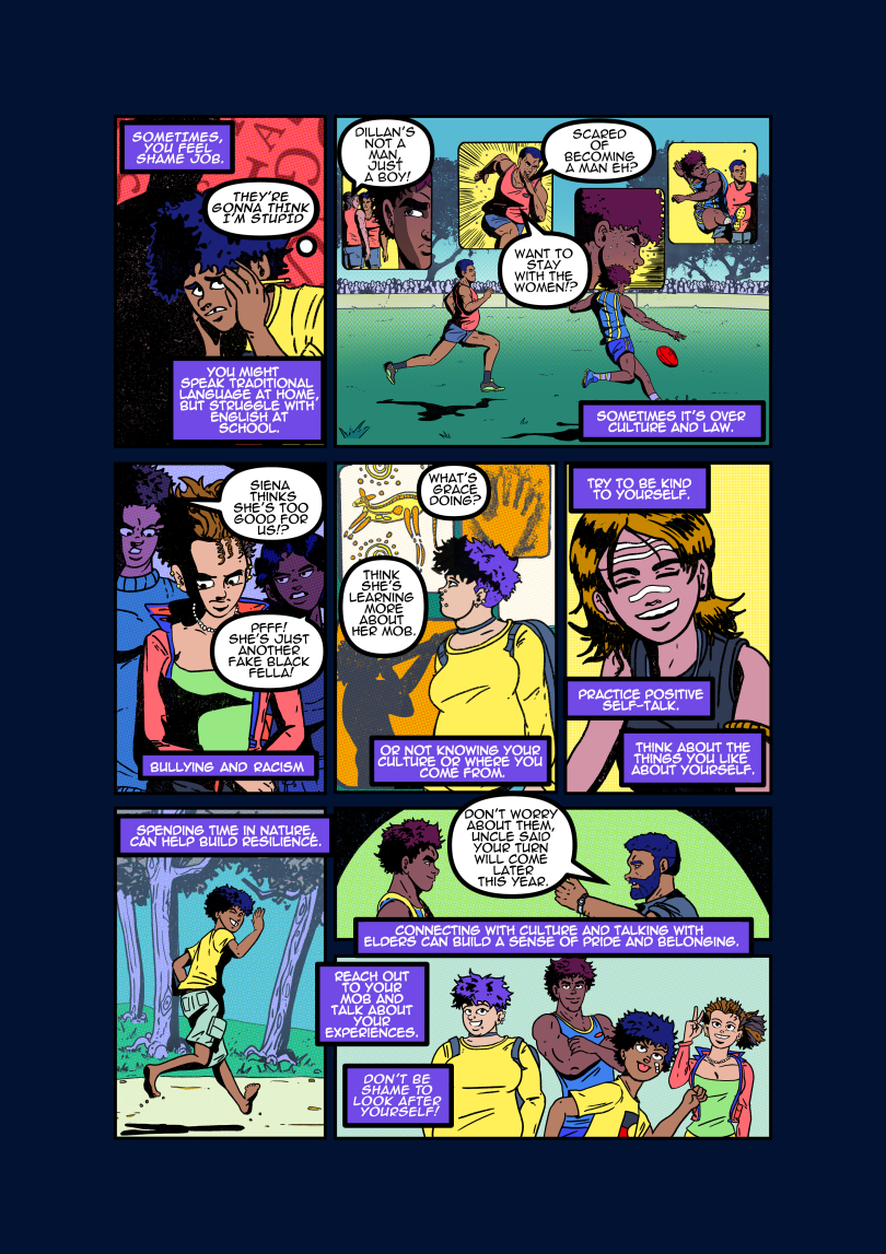 ReachOut Australia - Persona Videos & Comics for Young Mob - Studio Gilay