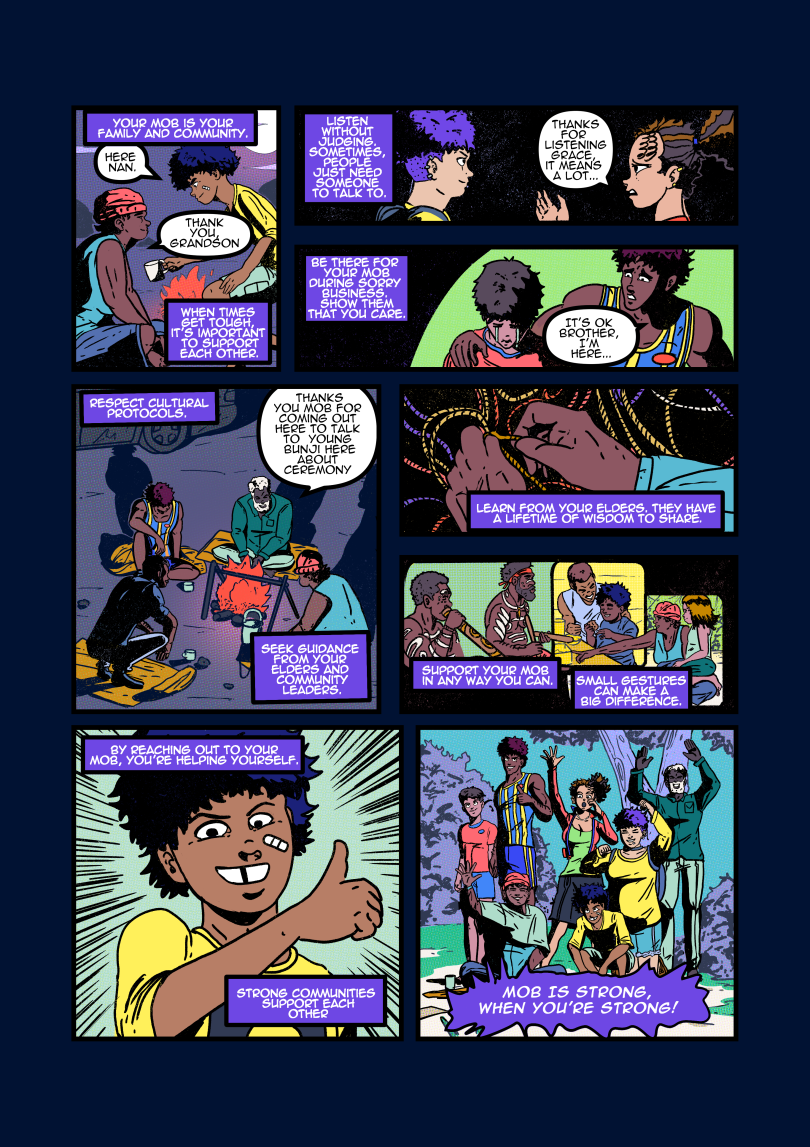 ReachOut Australia - Persona Videos & Comics for Young Mob - Studio Gilay