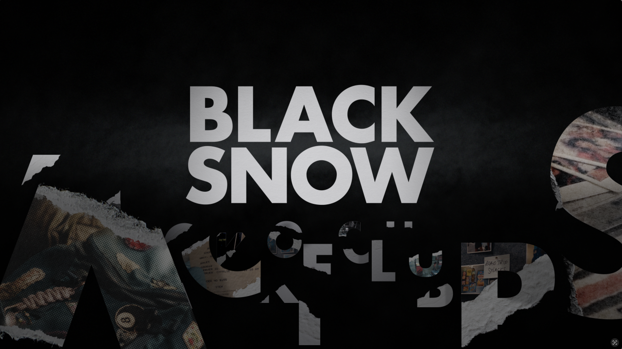 Black Snow S2 Title Sequence x Goalpost Pictures - Studio Gilay